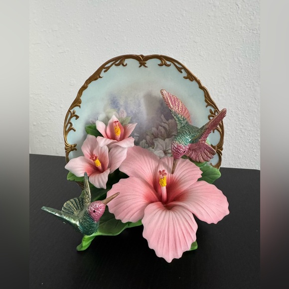 The Bradford Exchange | Accents | Porcelain Hummingbird Delicate ...